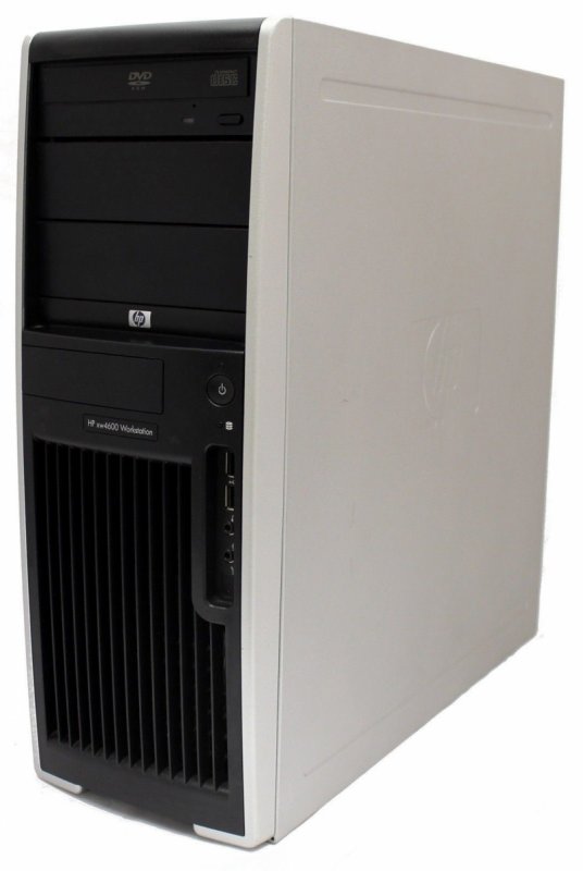 PC HP XW4600 WORKSTATION / Intel Core2Quad / 80 GB / 4 GB (repasovaný ...